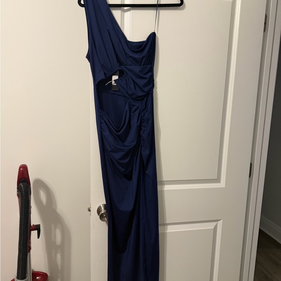 Fashion Nova | Dresses | Fashion Nova Deep Blue Dress | Poshmark
